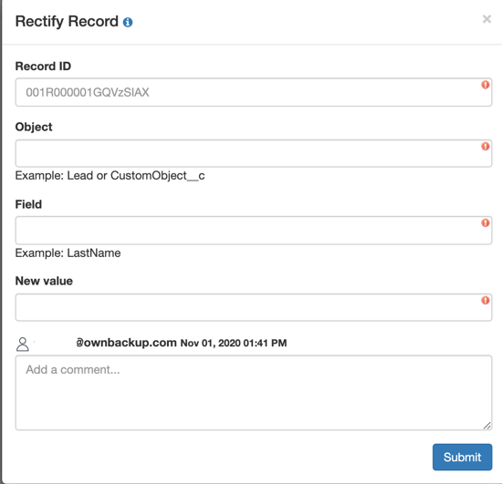 GDPR for Salesforce Subject Requests | OwnBackup Portal | OwnBackup
