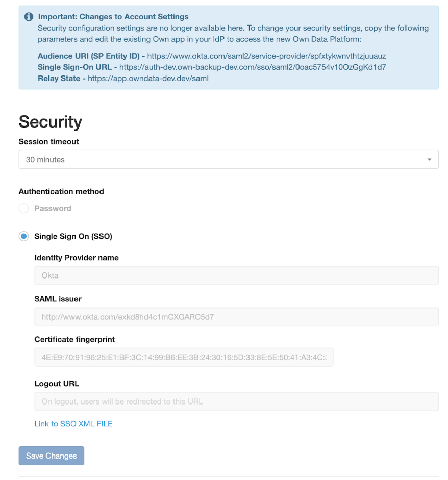 Sso Users Migrating To Own Data Platform Own Portal Own