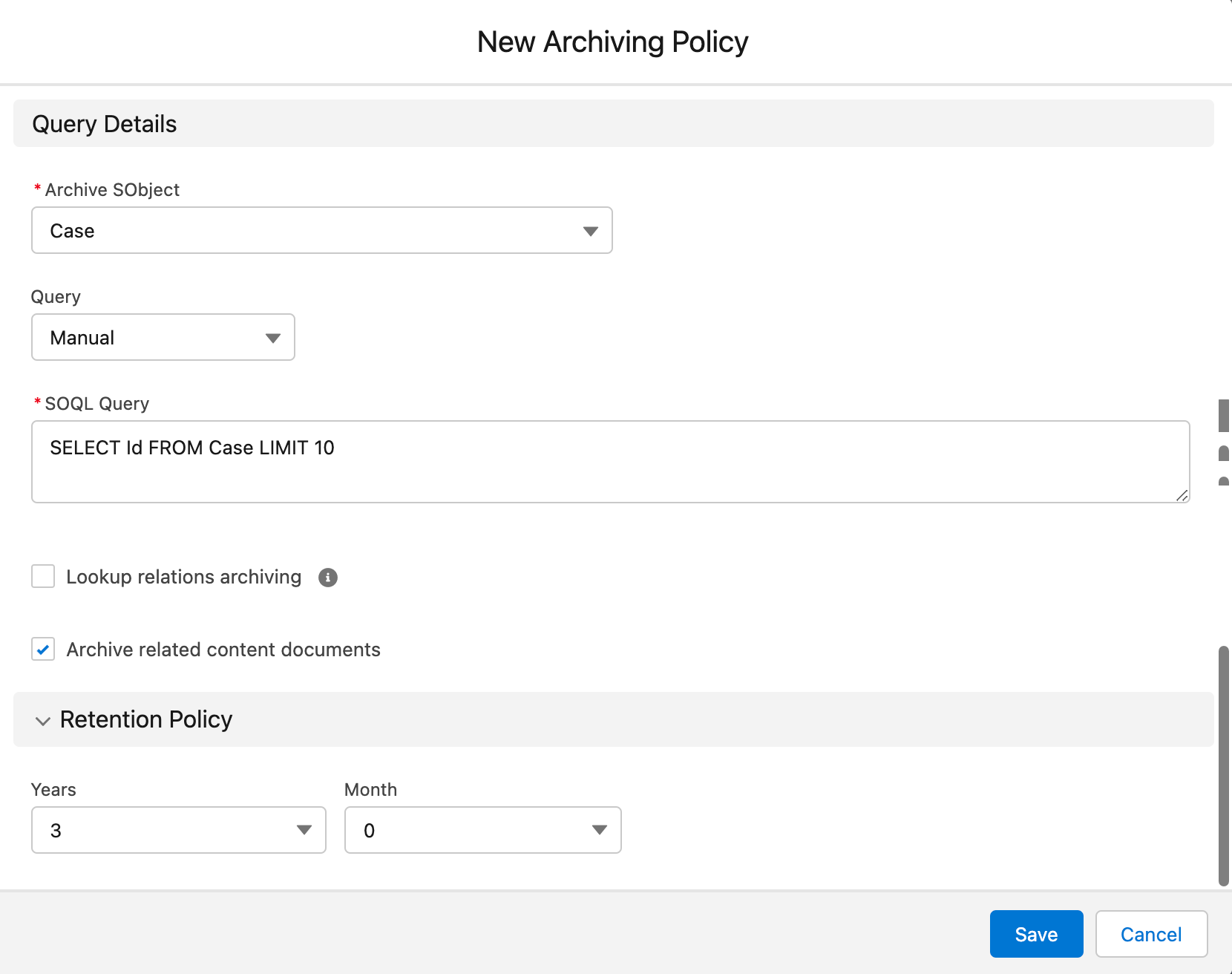 Archive Related ContentDocument | OwnBackup Knowledge Base | OwnBackup