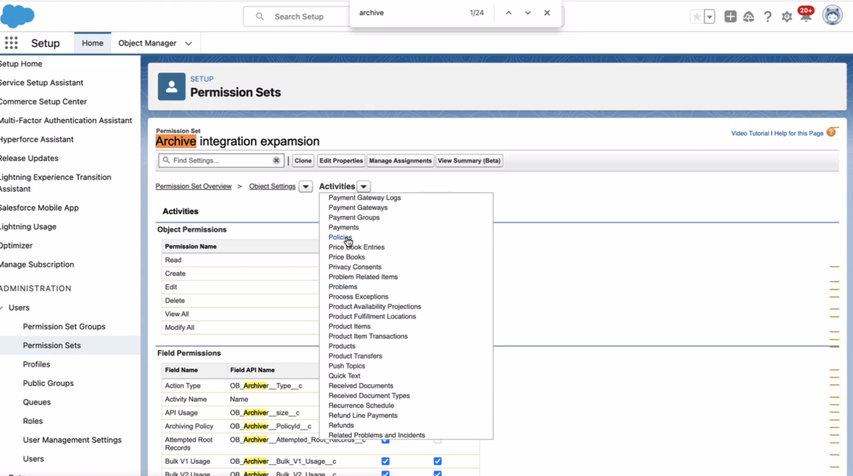 Salesforce Authenticated User Permission Requirements for Archive | Own Knowledge Base | Own