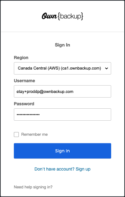 Managing An Api Token For Your Ownbackup Account Ownbackup Knowledge Base Ownbackup