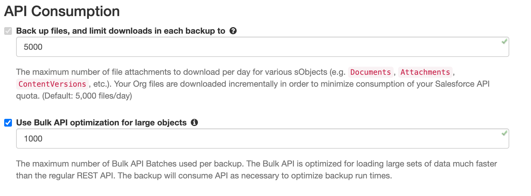 OwnBackup Recover for Salesforce Managing API Limits | OwnBackup Portal | OwnBackup